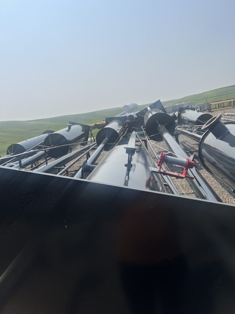 4" x 2" x 40' Self Supported Flare Stack with 30" x 8' IKO - OTG - On ...