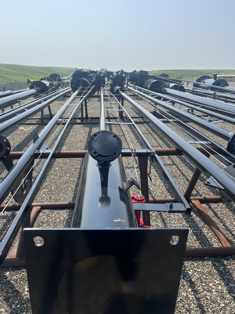 3" x 40' Guyed Flare Stack with 12" x 4' IKO - OTG - On The Ground ...