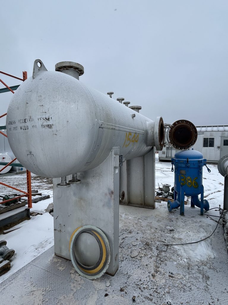 42" ID x 12' S/S 1150 PSIG W/ Water Boot Horizontal Separator - OTG ...