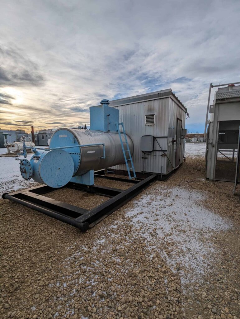 1 MMBTU/hr Sour Line Heater - OTG - On The Ground Oilfield Equipment